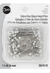 Extra Fine Glass Head Pins | Top Shelf Quilts